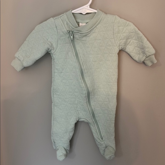 Pl Baby | One Pieces | Gently Worn Mint Green Quilted Kids Onesie 3m ...